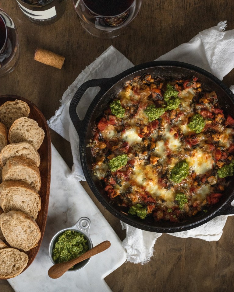 DECONSTRUCTED MEATBALL SUB – IN ONE PAN – WORTHINGTON EATS