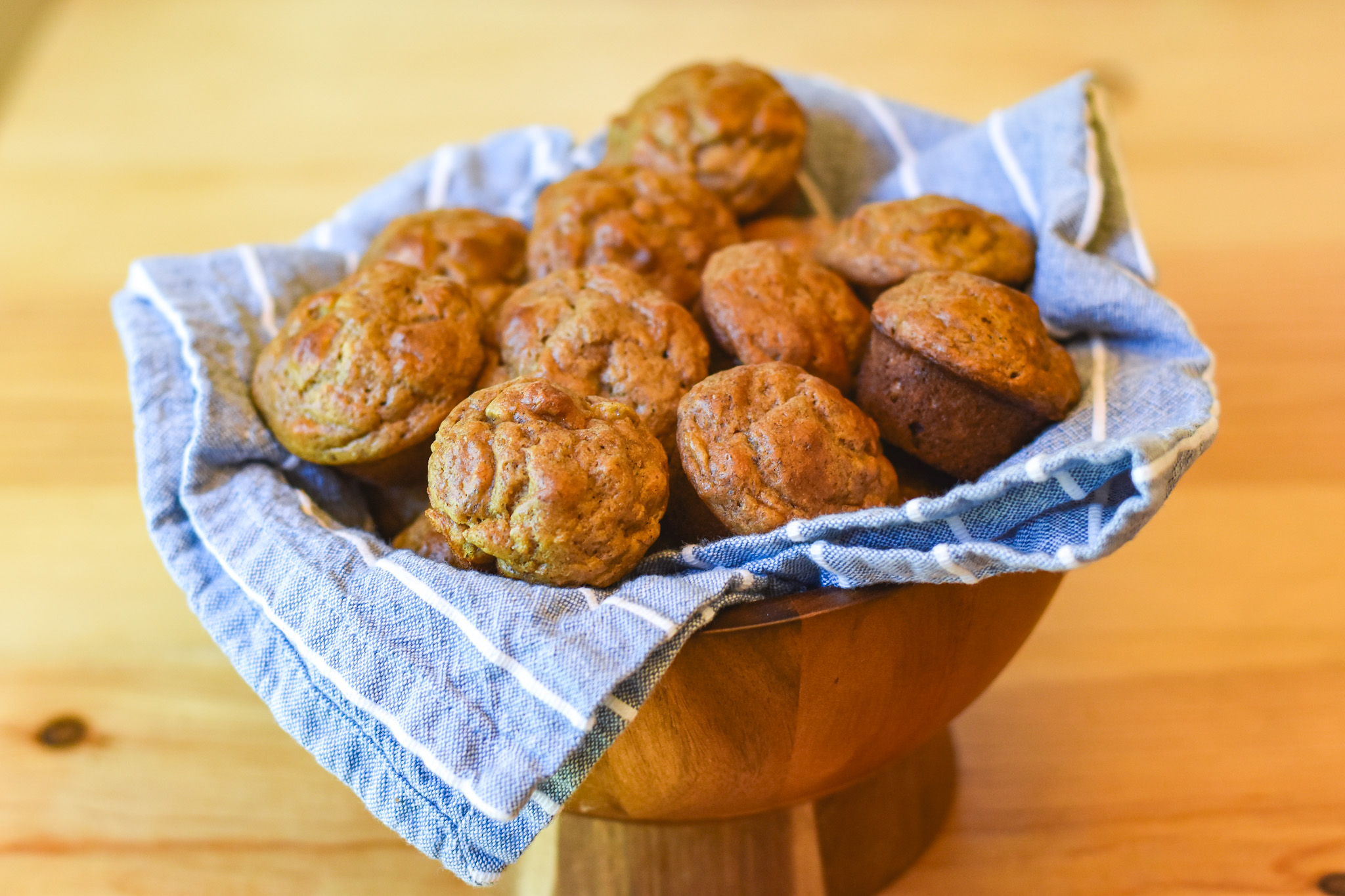 BANANA LOTSA NUTS MUFFINS – WORTHINGTON EATS