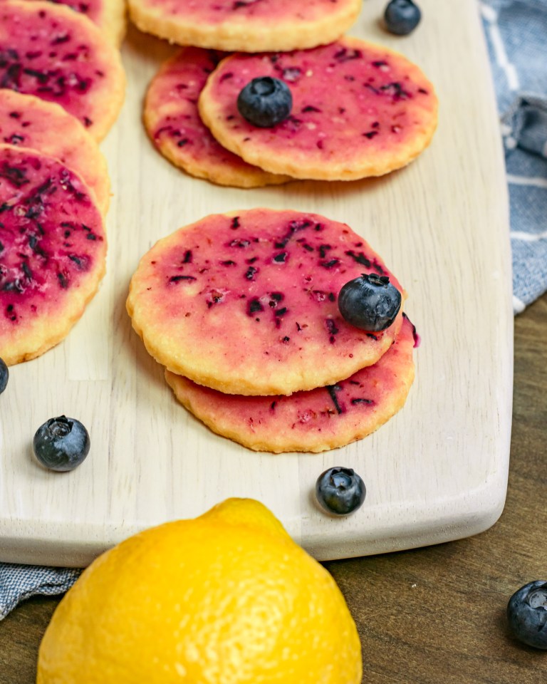 BLUEBERRY LEMON SHORTBREAD – WORTHINGTON EATS