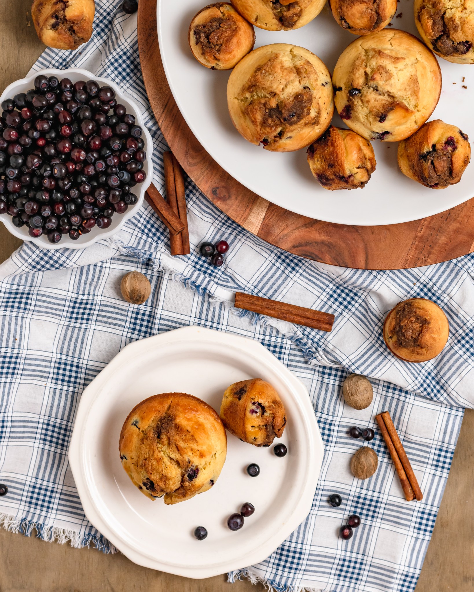 WILD BLUEBERRY MUFFINS – WORTHINGTON EATS