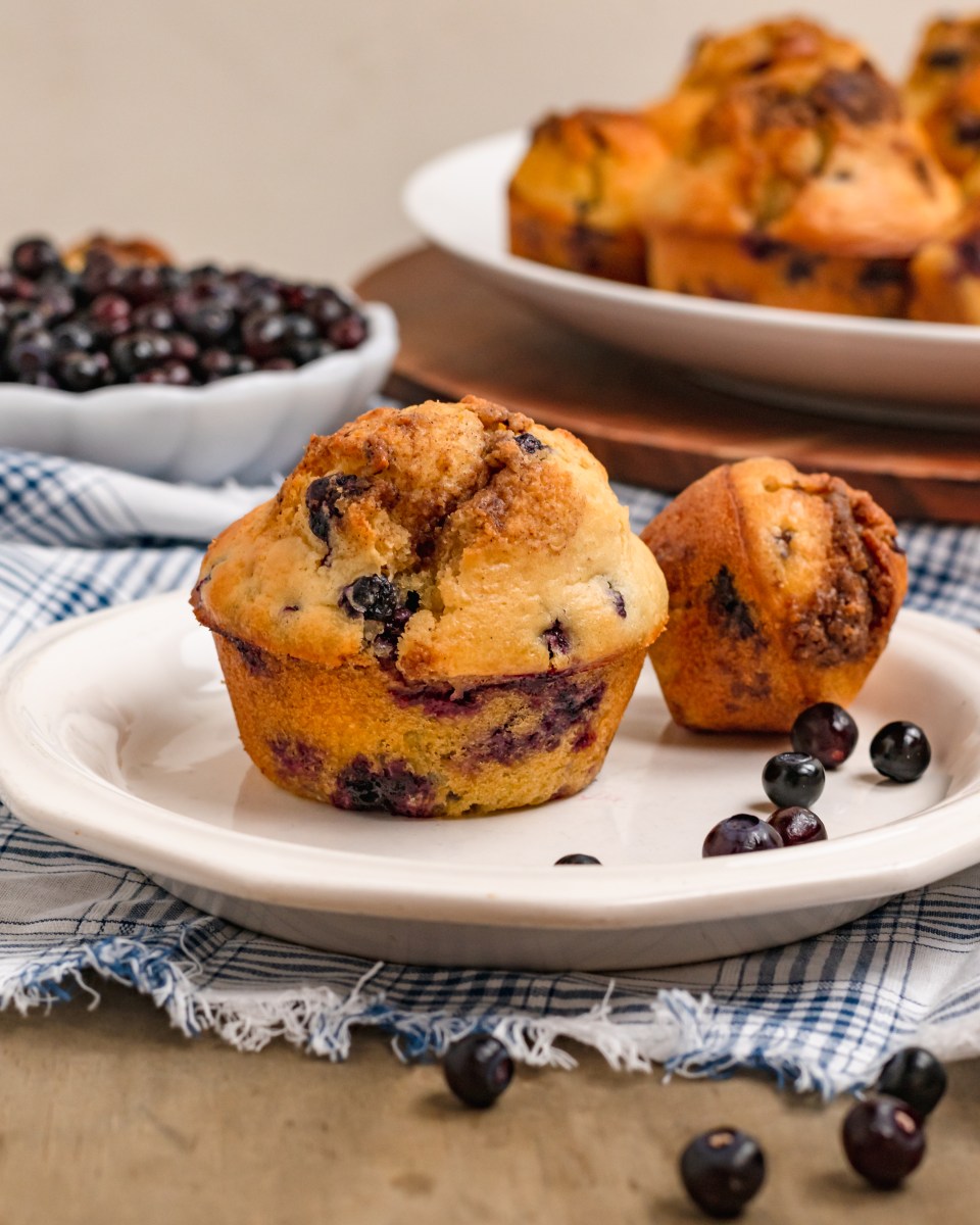 WILD BLUEBERRY MUFFINS – WORTHINGTON EATS